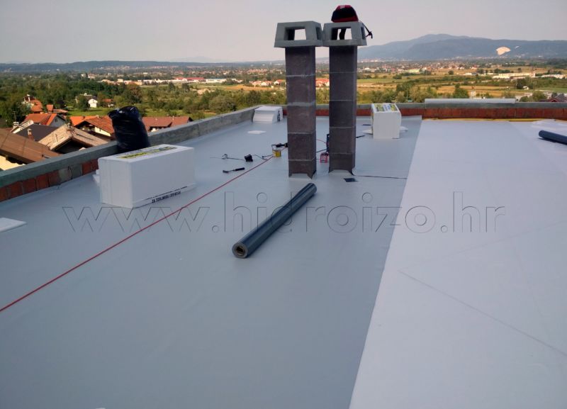 Hidroizolacija ravnog krova | Samobor | Hidroizo